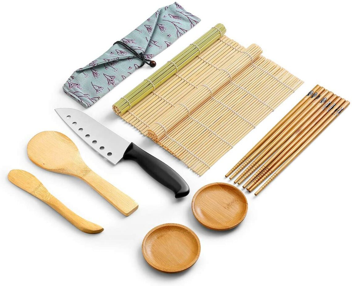 Vegetarische Chumaki und Uramaki-Sushi - yummyhochzehn.de